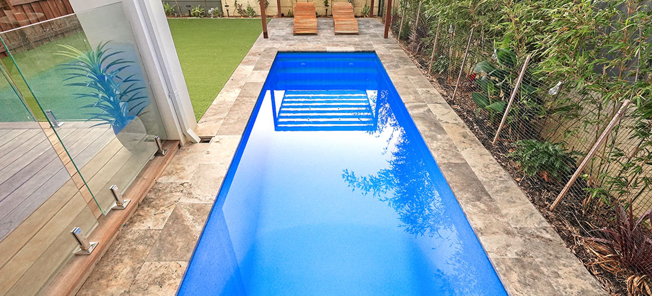 Sentosa – 6.5m x 2.15m - Fibreglass Swimming Pools